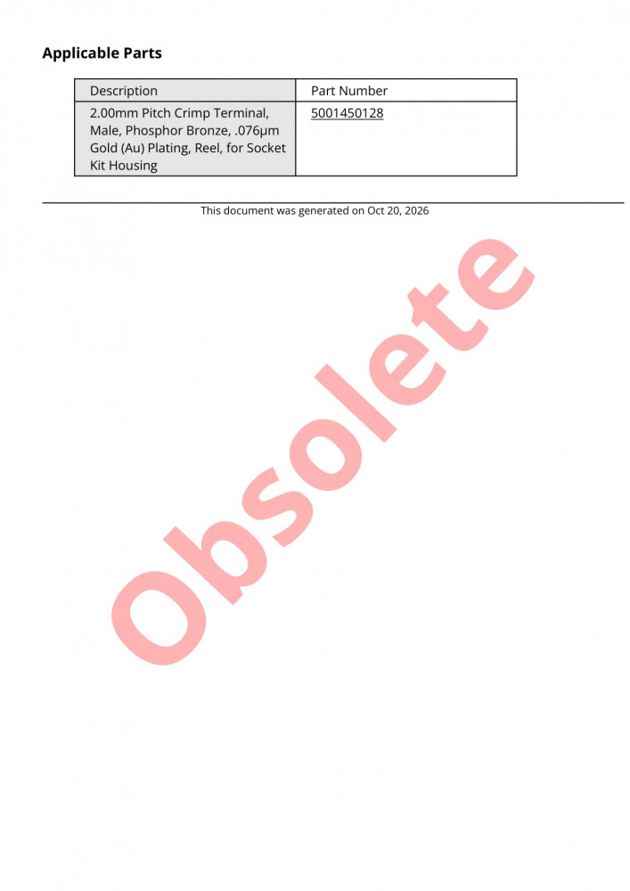 Molex tooling document preview, page 3