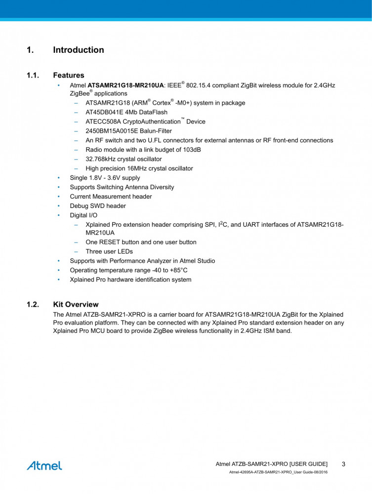 ATZB-SAMR21-XPRO document page 3