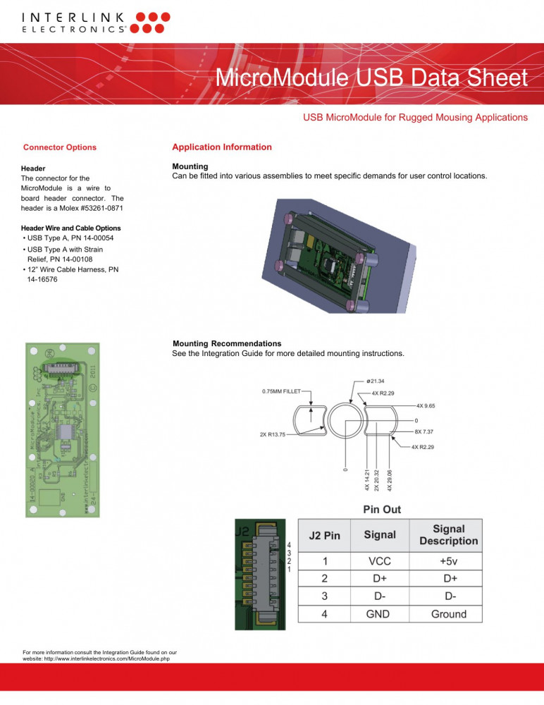 MicroModule technical document page 3