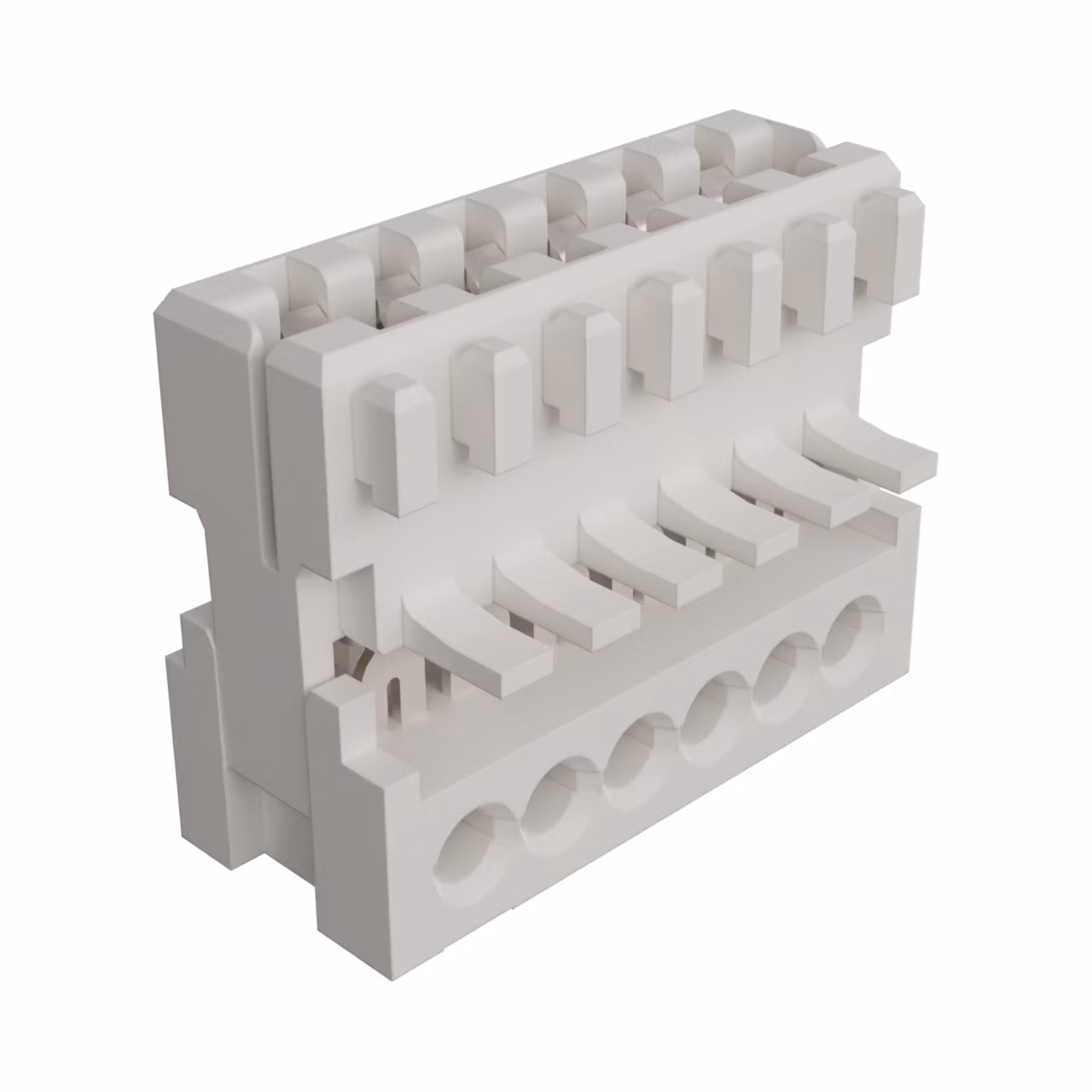 Appli-Mate RAST 2.5 IDT Housing, 5.00mm Pitch, Female, 2 Circuits, All Position Keys, Slotted Endwalls