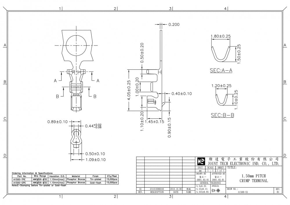A1500-TPE technical document preview