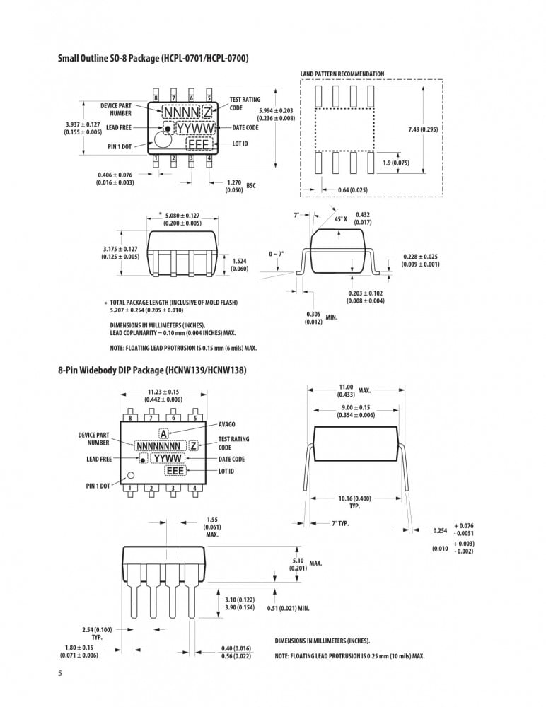 6N138 datasheet page 5
