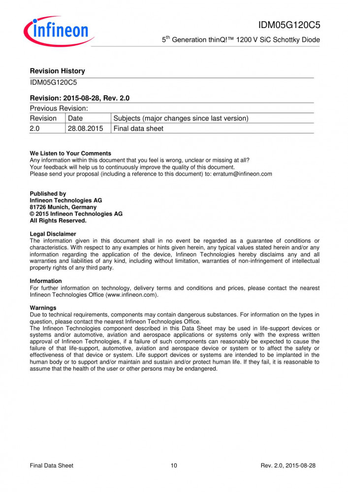 IDM05G120C5 datasheet page 10