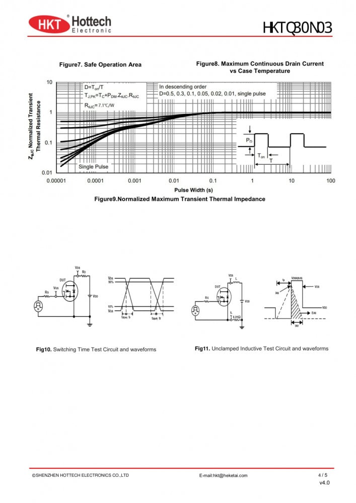 HKTQ30N03 datasheet page 4
