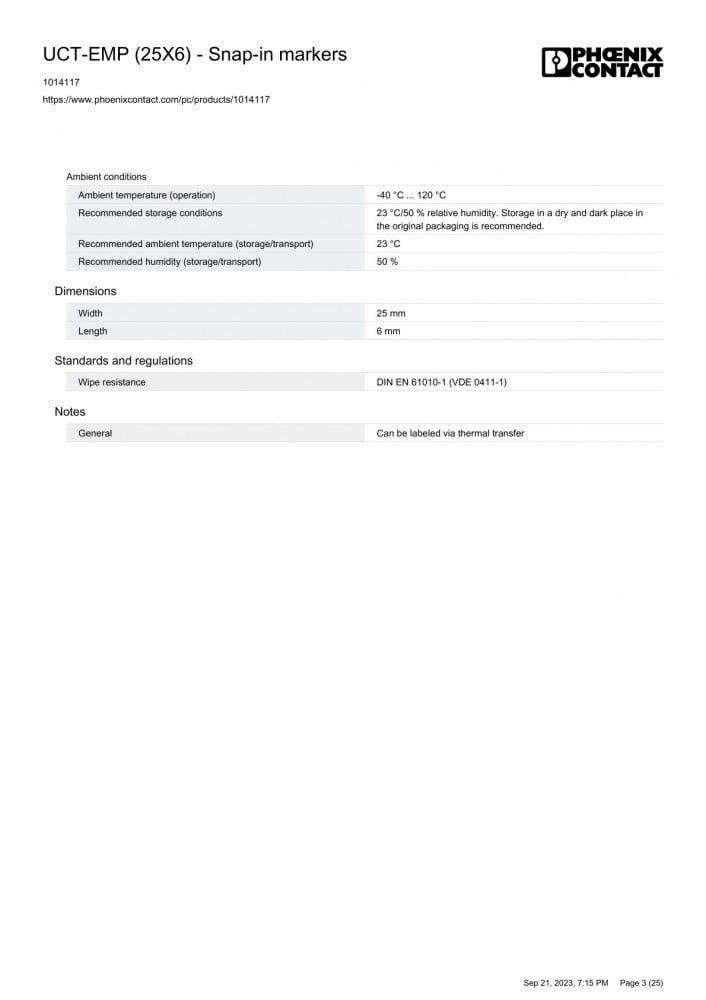 Phoenix Contact 1014117 document page 3