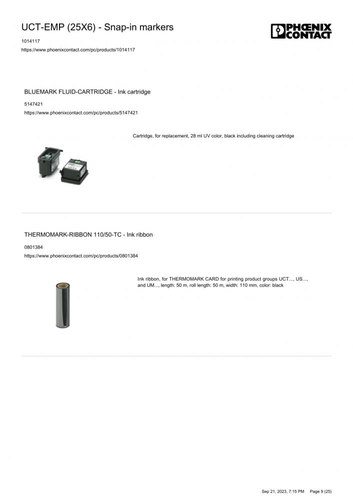 Phoenix Contact 1014117 document page 9