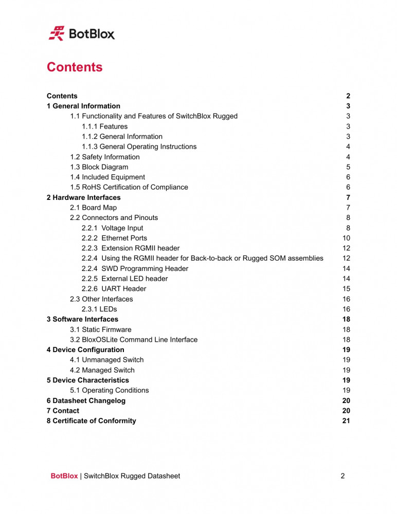 SwitchBlox Rugged datasheet page 2