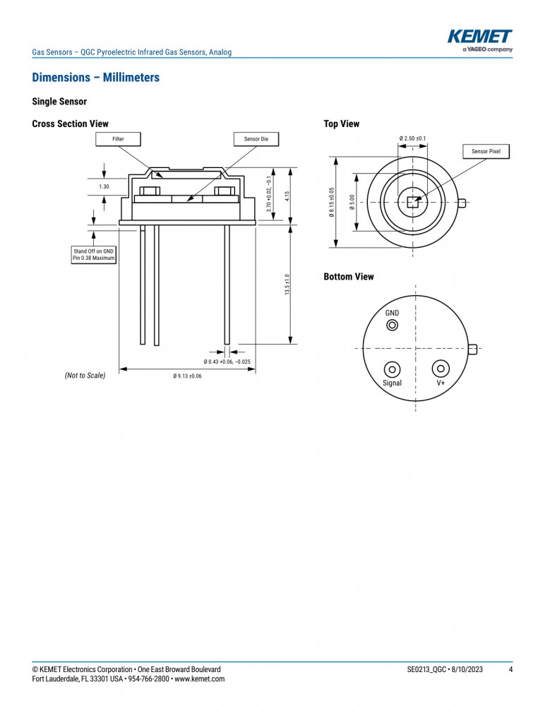 KEMET QGC technical document page 4