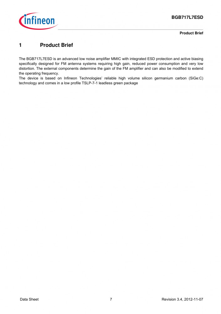 BGB717L7ESD datasheet page 7