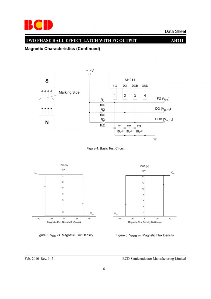 AH211 datasheet page 6