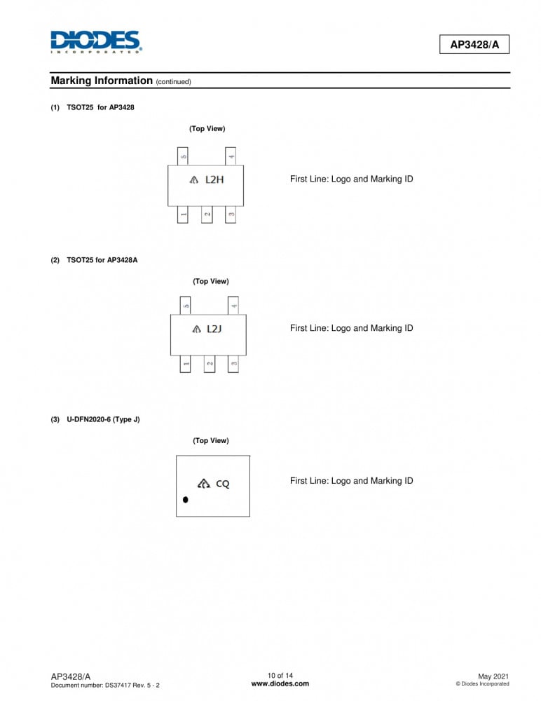 AP3428 datasheet page 10