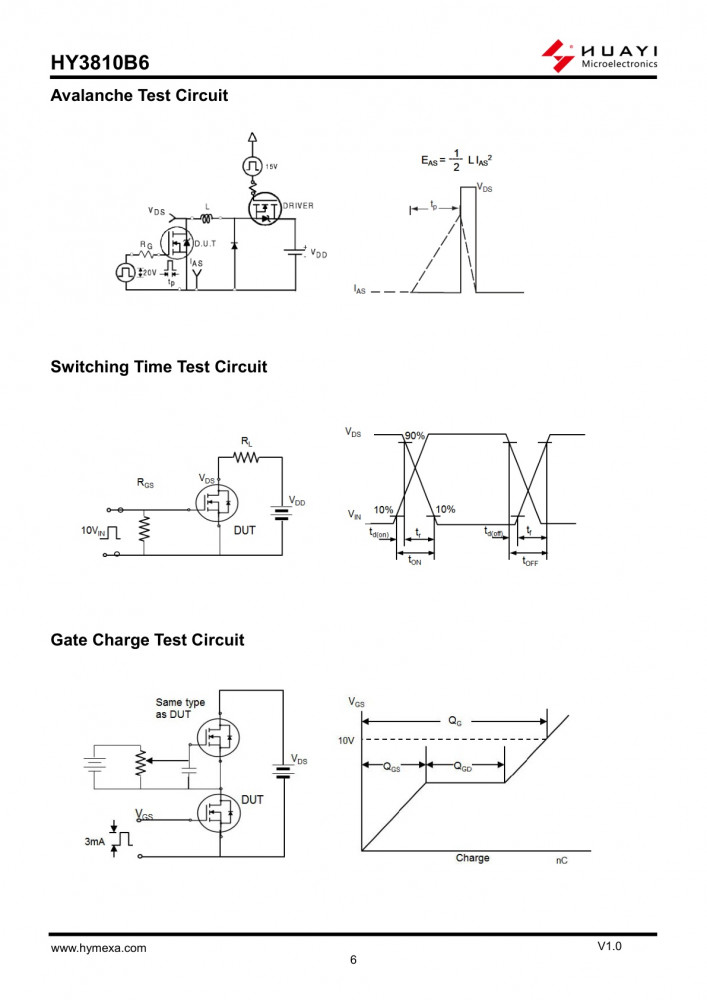 HY3810B6 datasheet page 6