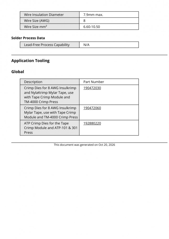 MOLEX 190710184 product document page 3