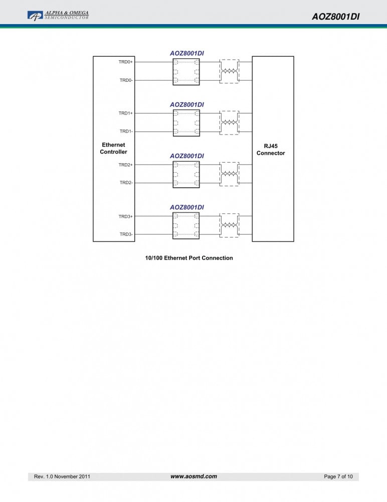 AOZ8001DI datasheet page 7