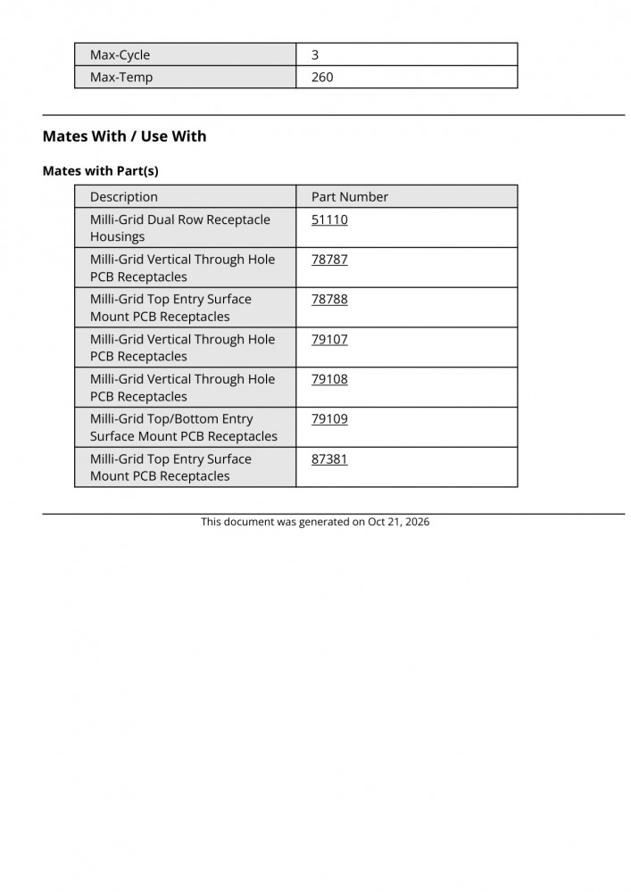 MOLEX 877597626 technical document page 4