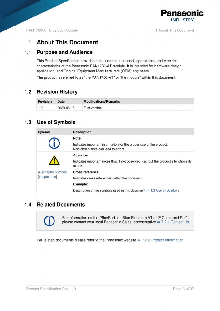 Technical document page 6