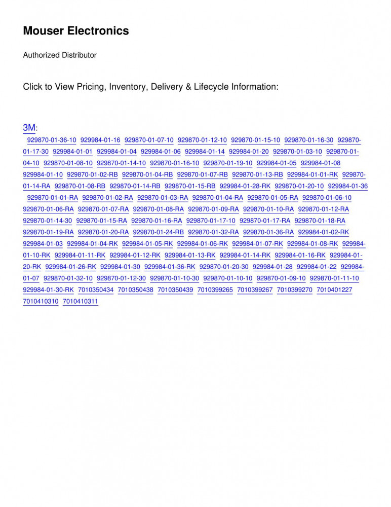 3M 929870-01-08-RA technical document page 5