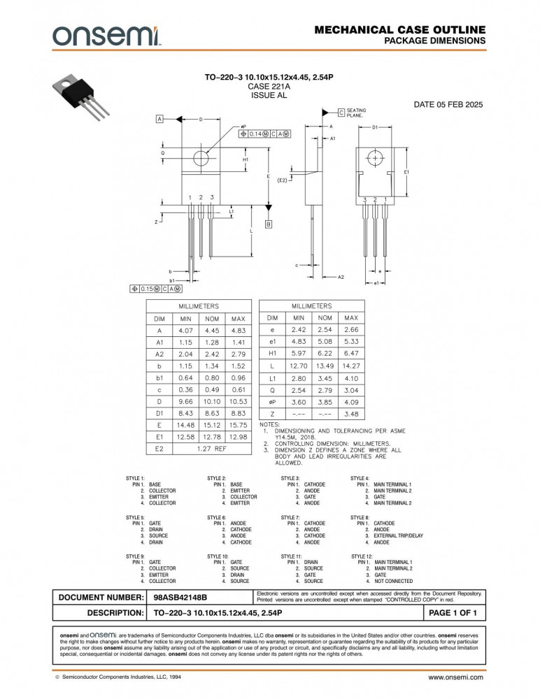FDB075N15A technical document page 10