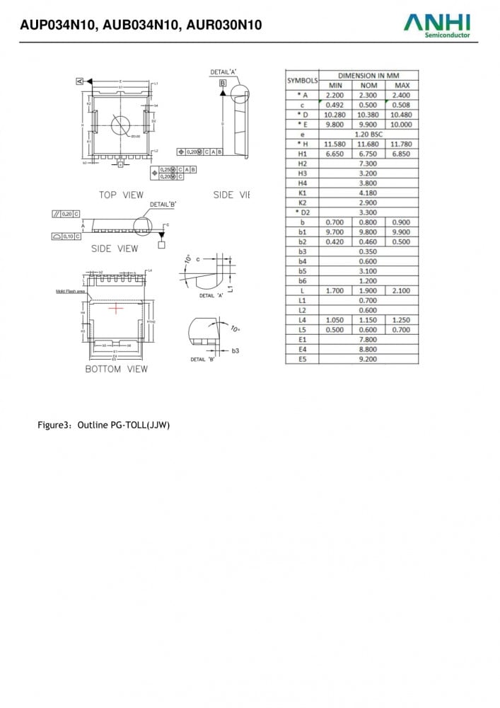 AUR030N10 datasheet page 10