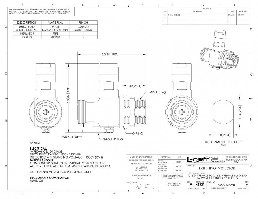 ALQ2-DFDFB product drawing