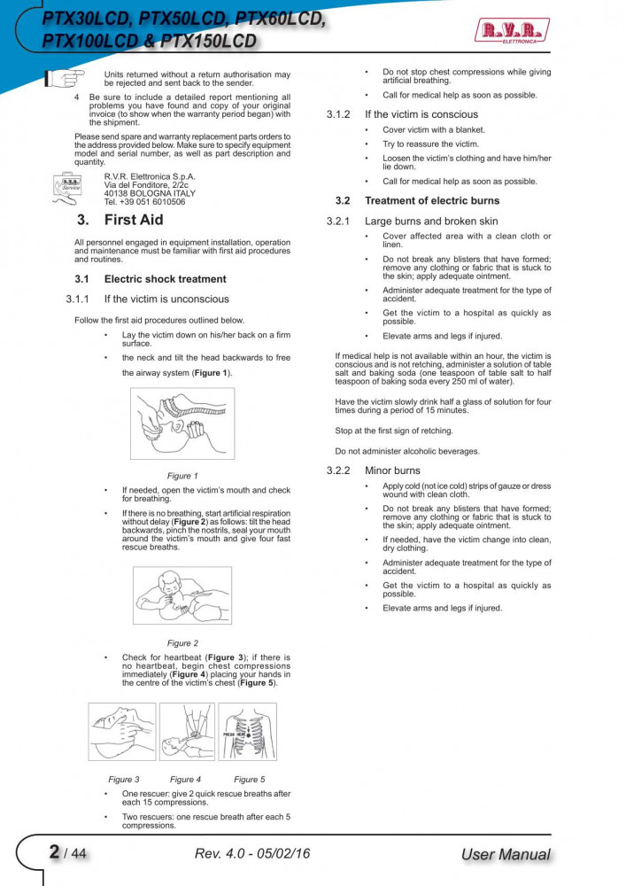 PTX LCD manual preview page 10