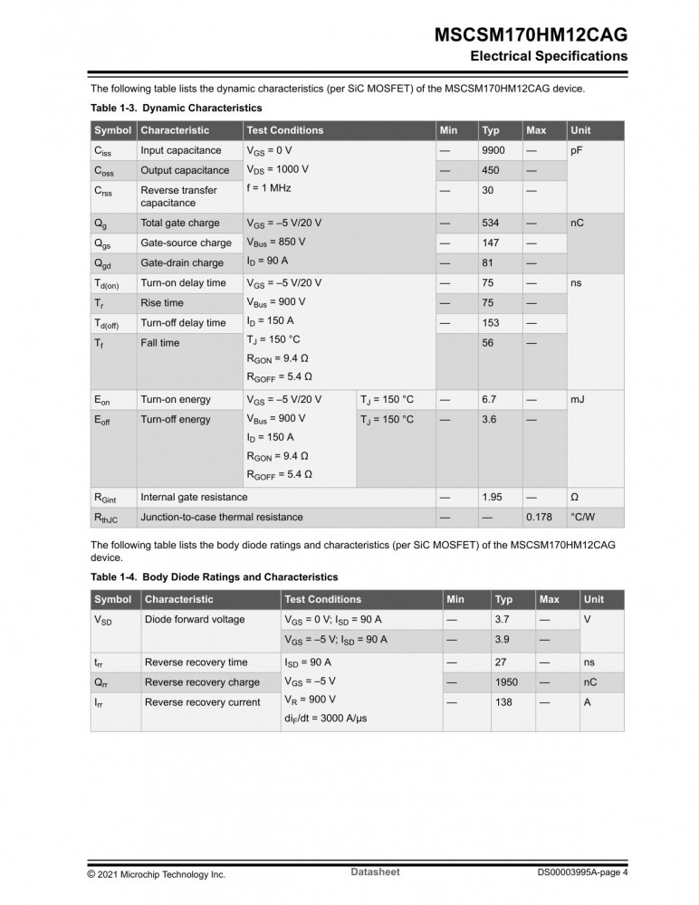MSCSM170HM12CAG document page 4