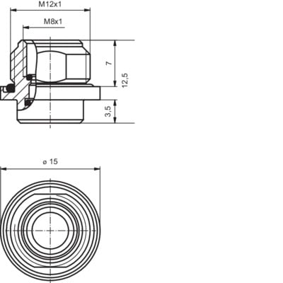 WEIDMULLER 1016960000 Circular Connector Housing