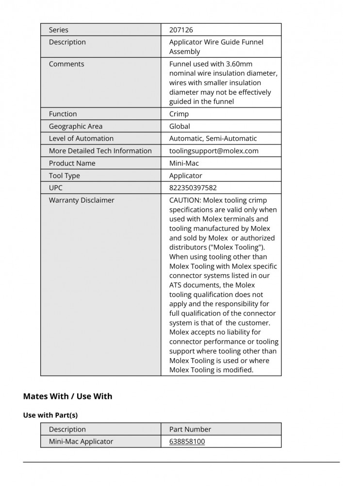 Product document preview, page 2