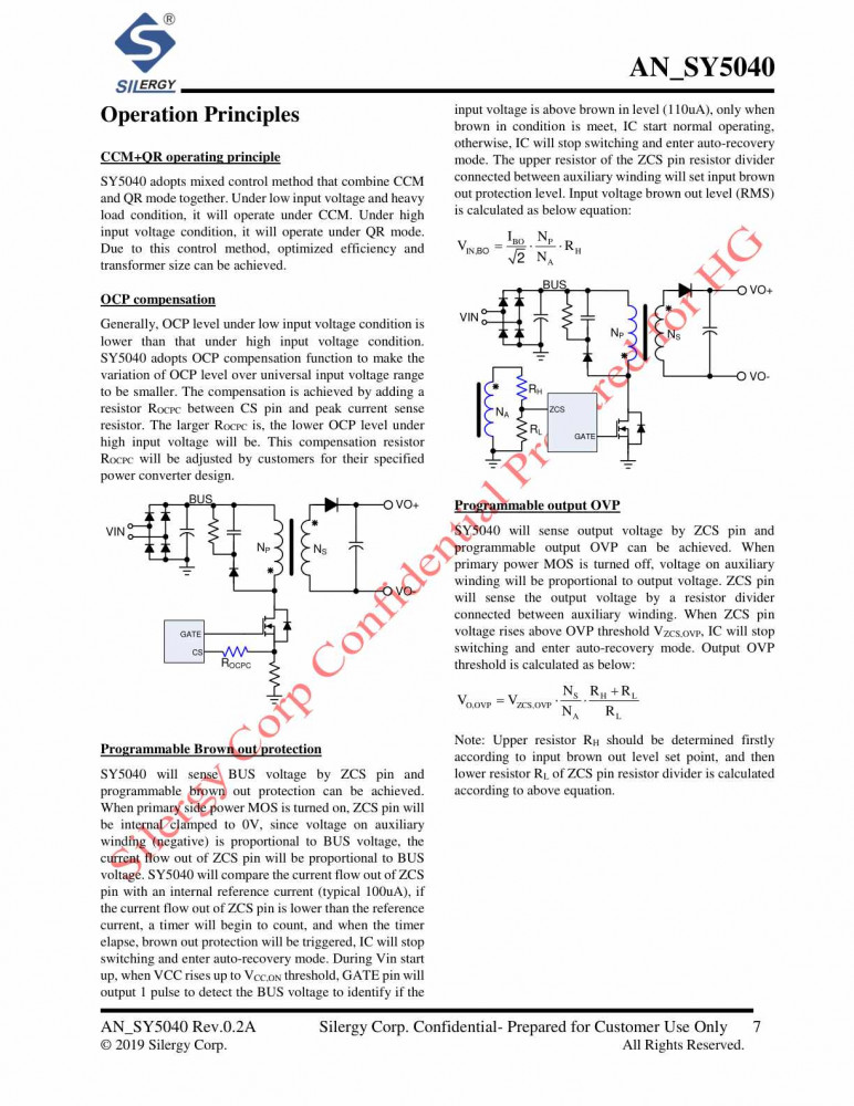 SY5040ABC datasheet page 7
