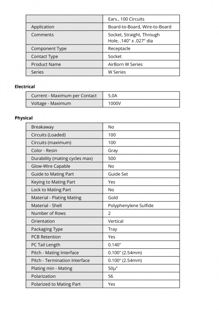 WTB100SAD9SY-56 technical document image, page 2