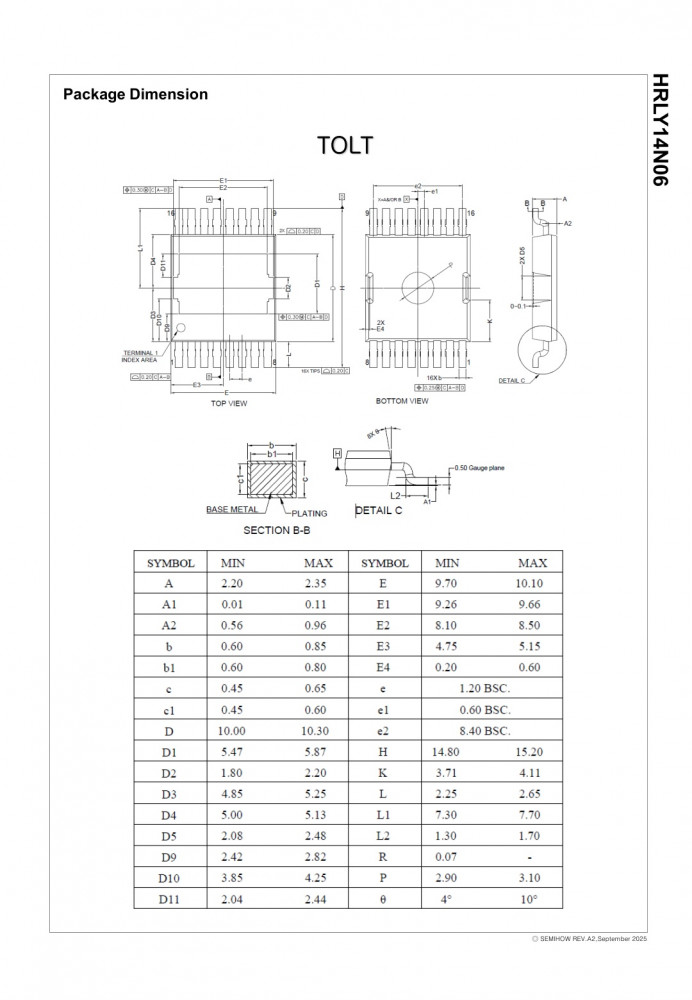 HRLY14N06 datasheet page 7