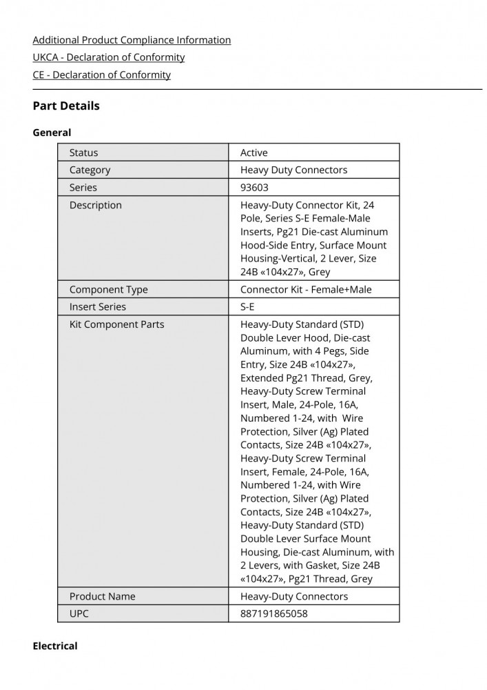 Product document preview, page 2