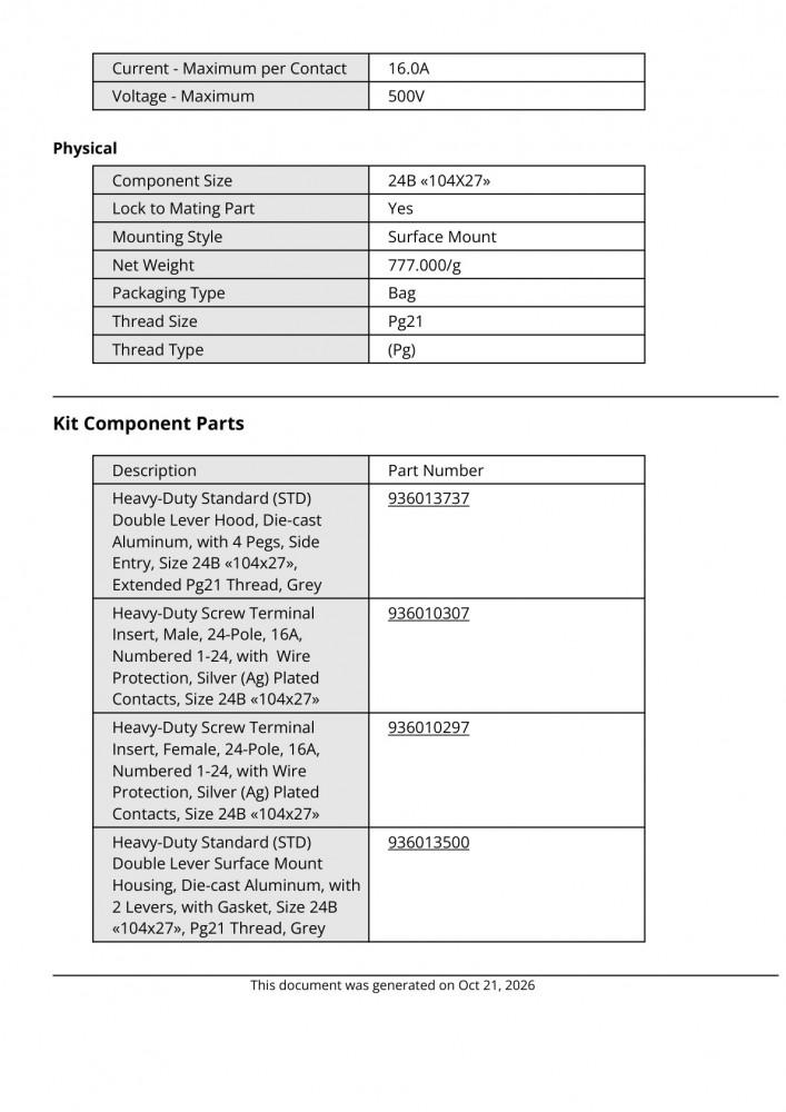Product document preview, page 3