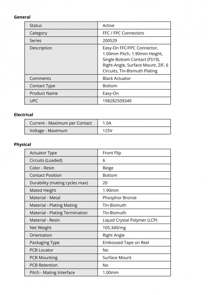 Product document image, page 2