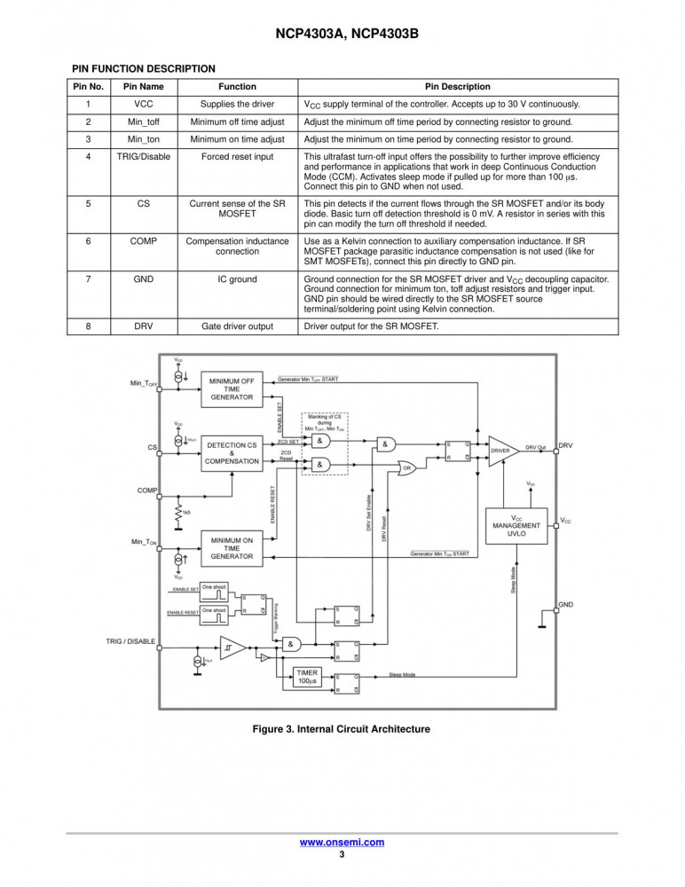 NCP4303 document page 3