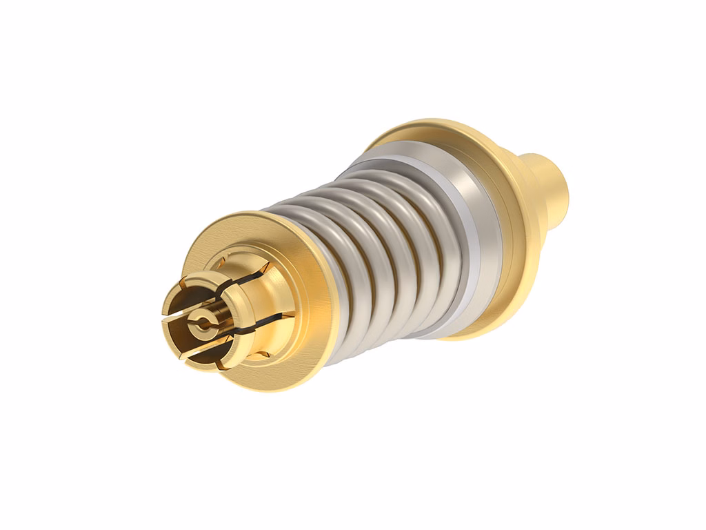 SMPM Plug, Straight, Smooth Bore, PCB, Surface Mount, Tray, 50 Ohms