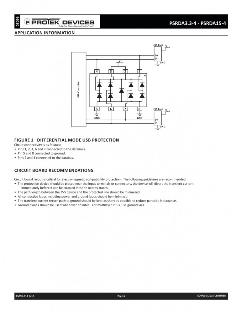 PSRDA3.3-4-LF-T7 datasheet page 6
