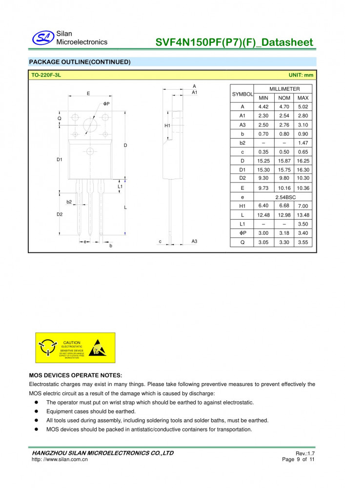 SVF4N150PF datasheet page 9