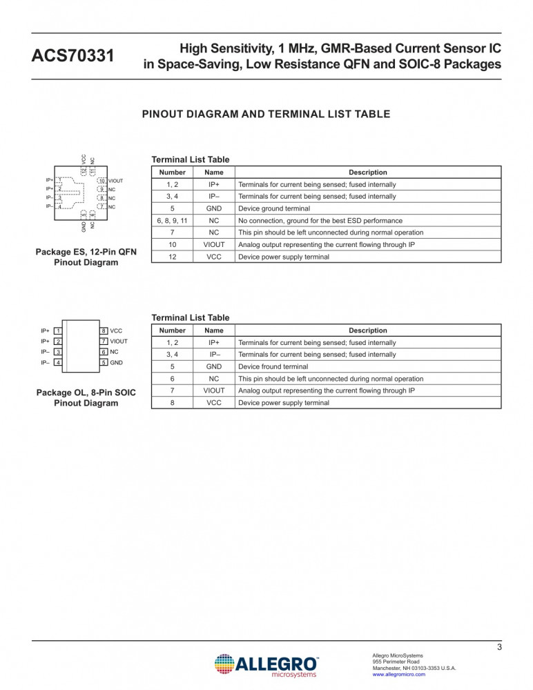 ACS70331 datasheet page 3
