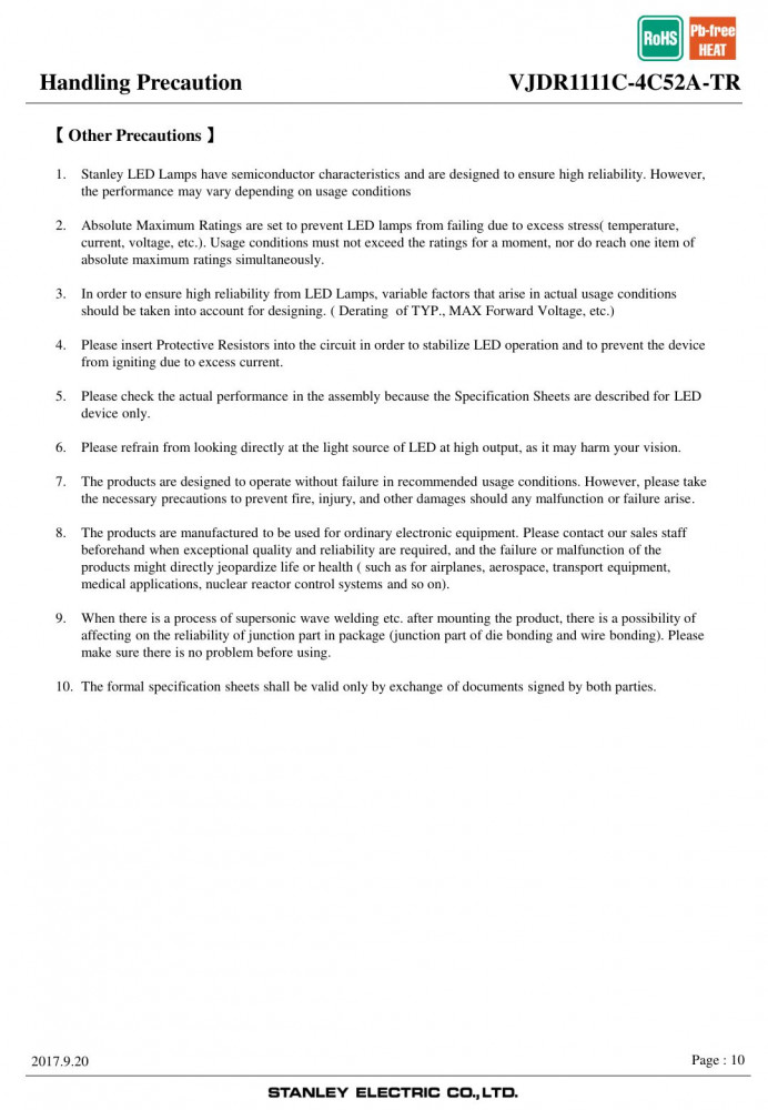 VJDR1111C-4C52A document page 10