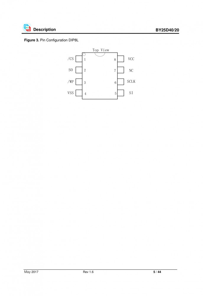 BY25D40ASTIG(R) datasheet page 5