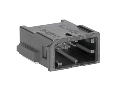 ConnTAK50 Header, Dual Row, Right-Angle, Surface Mount, 22 Circuits, Key B, Natural