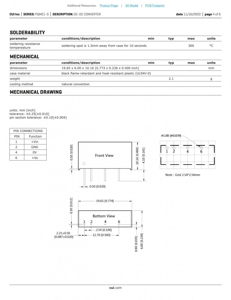 CUI PQME1-S12-S12-S datasheet page 4