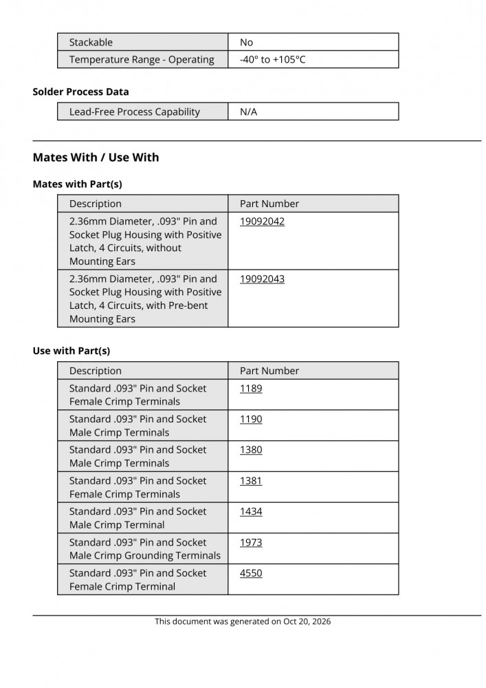 19091042 product document image, page 3