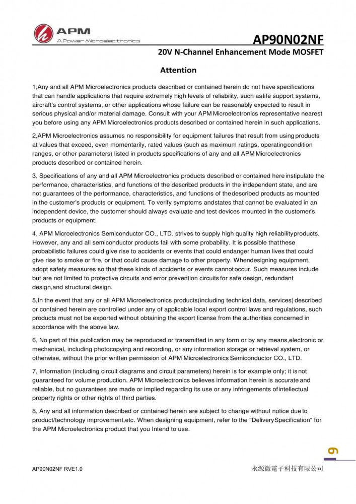 AP90N02NF datasheet page 6
