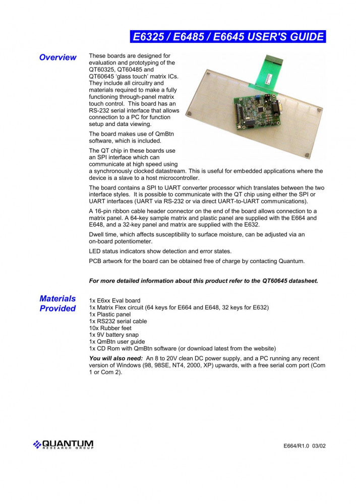 E6325 user guide page 1