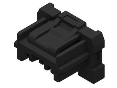 Spot-On Wire-to-Board Receptacle Housing, 1.50mm Pitch, Single Row, 12 Circuits, Black