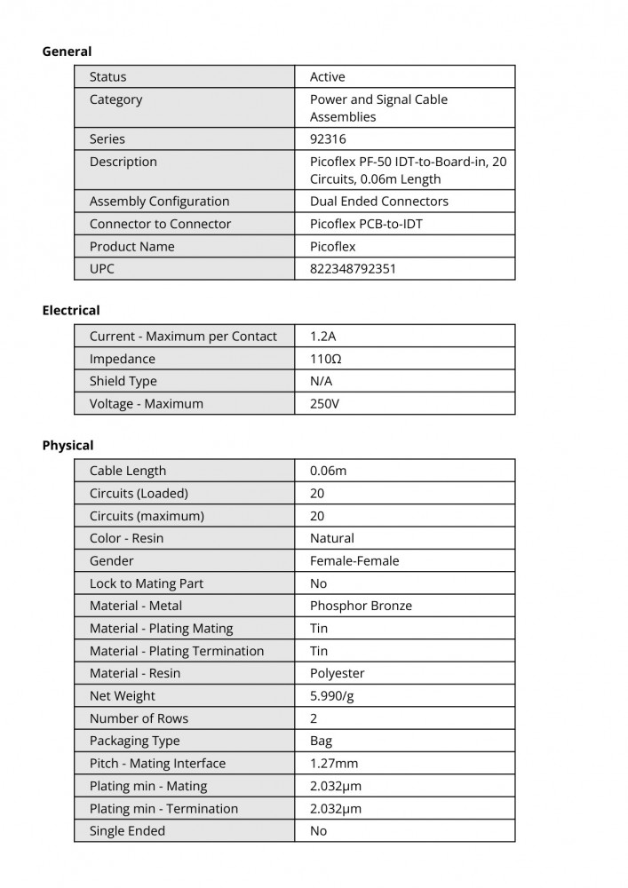 MOLEX 923162006 product document image 2