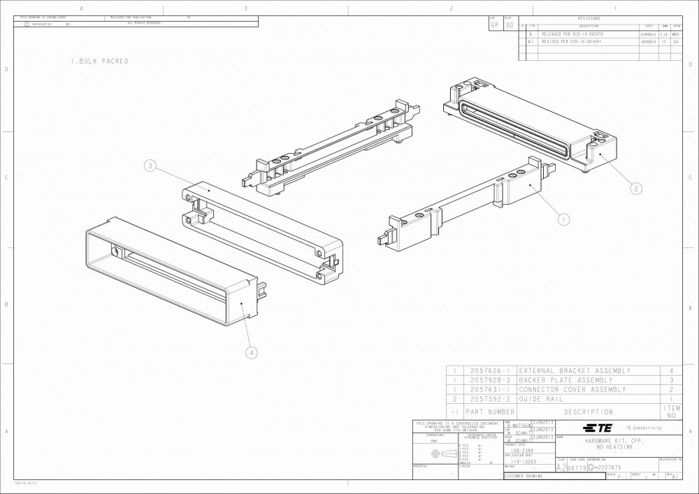 TE Connectivity 2227675-1 technical drawing preview