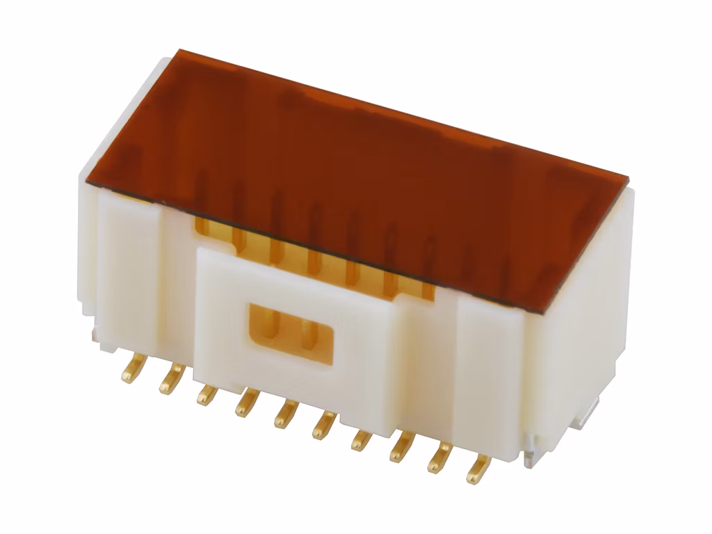 1.00mm Pitch, Pico-Clasp PCB Header, Dual Row, Vertical, Surface Mount, 0.76µm Gold Plated, Inner Positive Lock, 30 Circuits